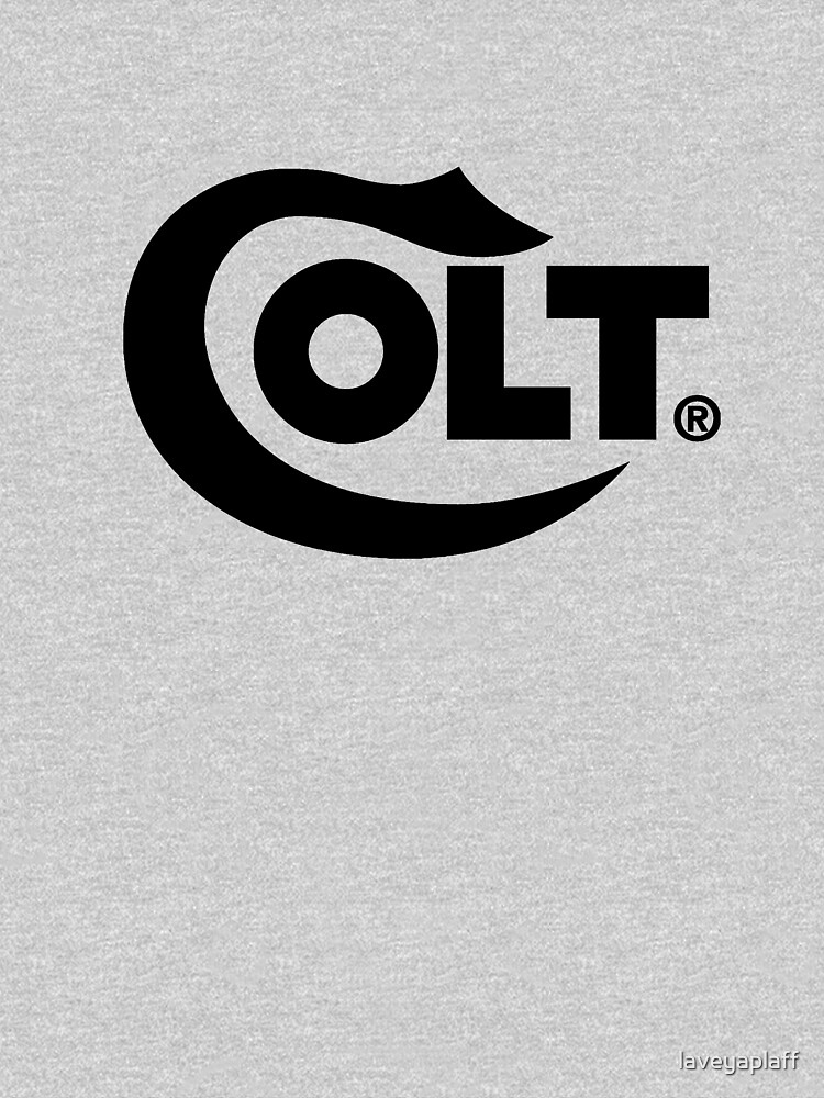 "Colt Logo Gun" Essential T-Shirt for Sale by laveyaplaff | Redbubble