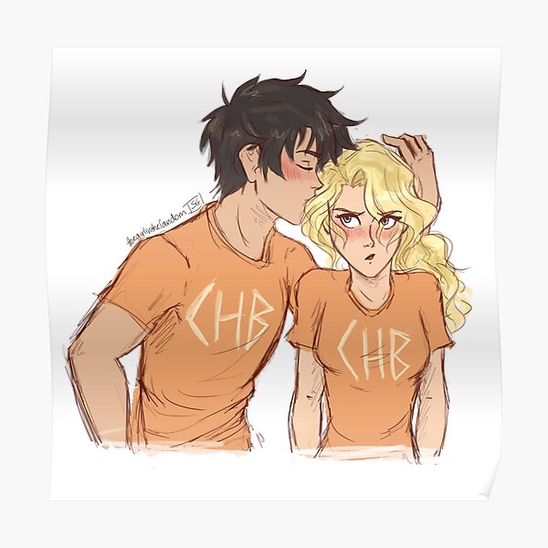 "Percabeth" Poster by girlinthefandom | Redbubble