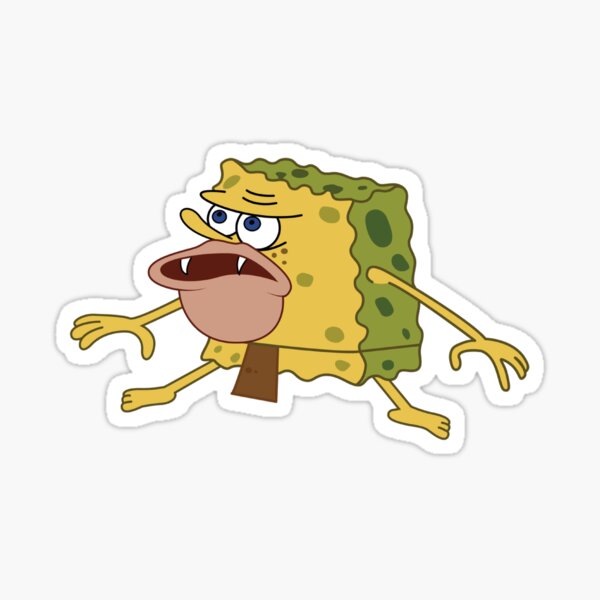 "Spongebob Squarepants Graphic - Meme" Sticker for Sale by ...