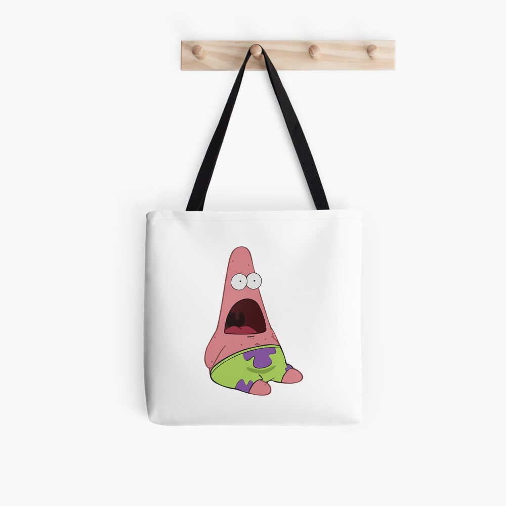 "Spongebob Squarepants Graphic - Patrick star's MEME" Tote Bag for Sale ...