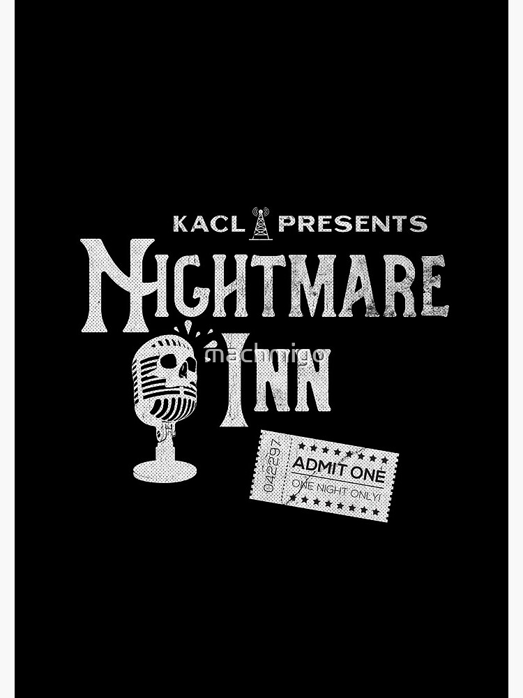 Cuaderno de espiral «KACL Nightmare Inn» de machmigo | Redbubble