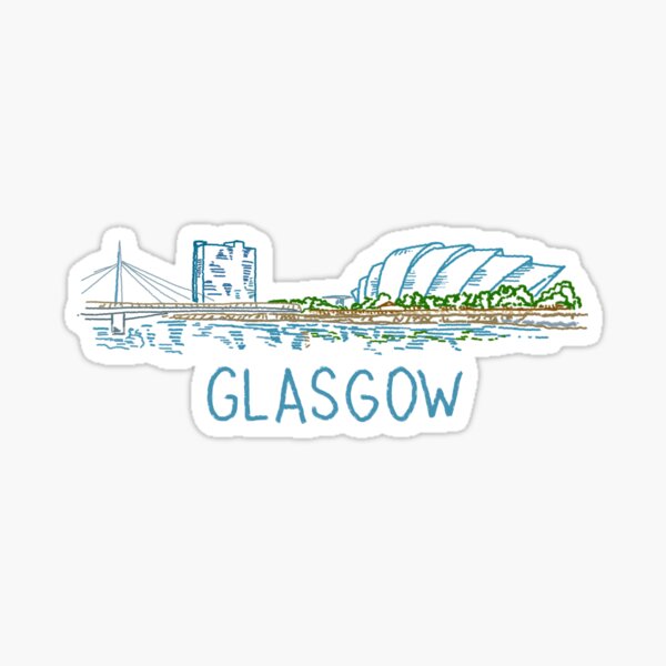 Glasgow Stickers | Redbubble