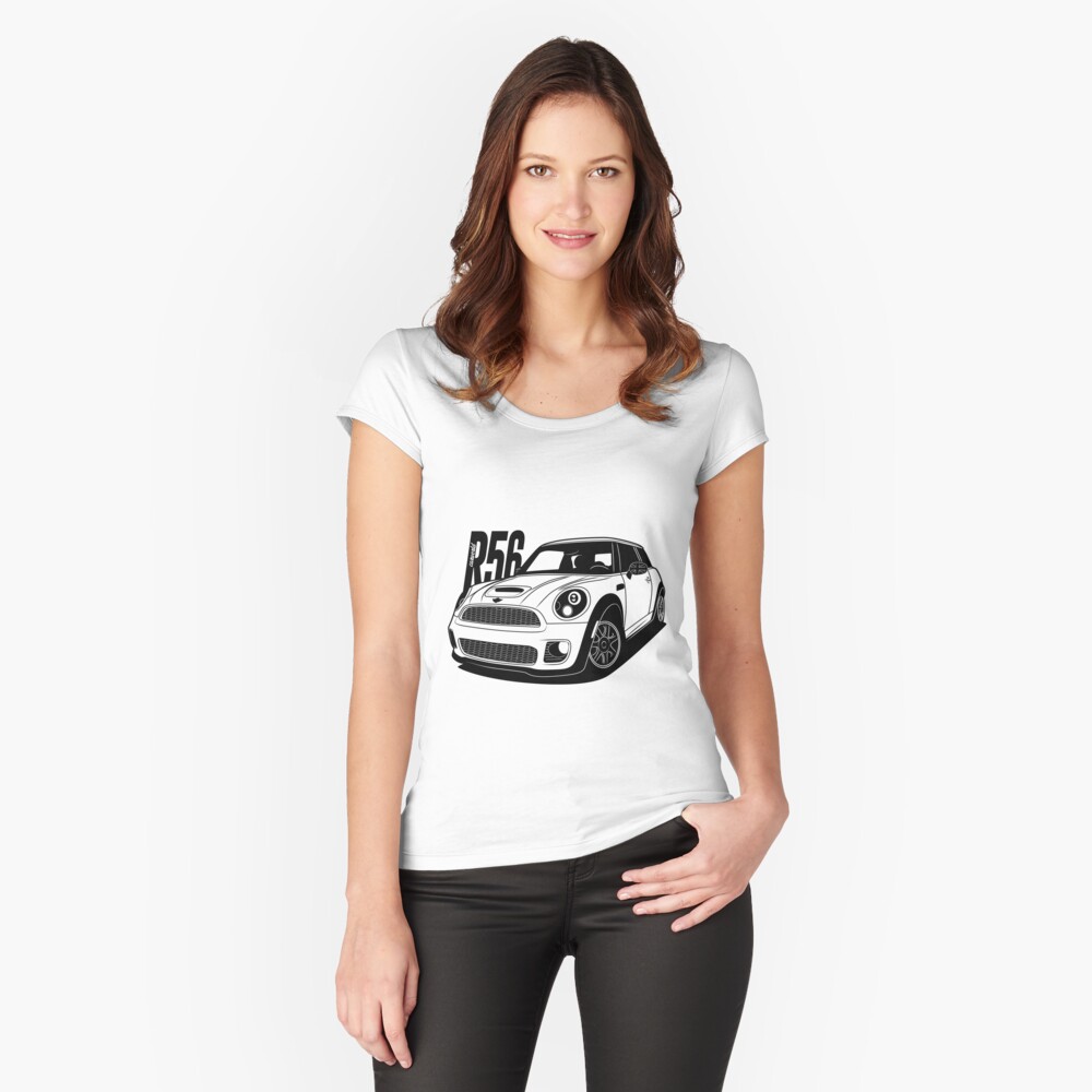 "Mini JCW R56 Best Shirt Design" Sticker for Sale by CarWorld | Redbubble