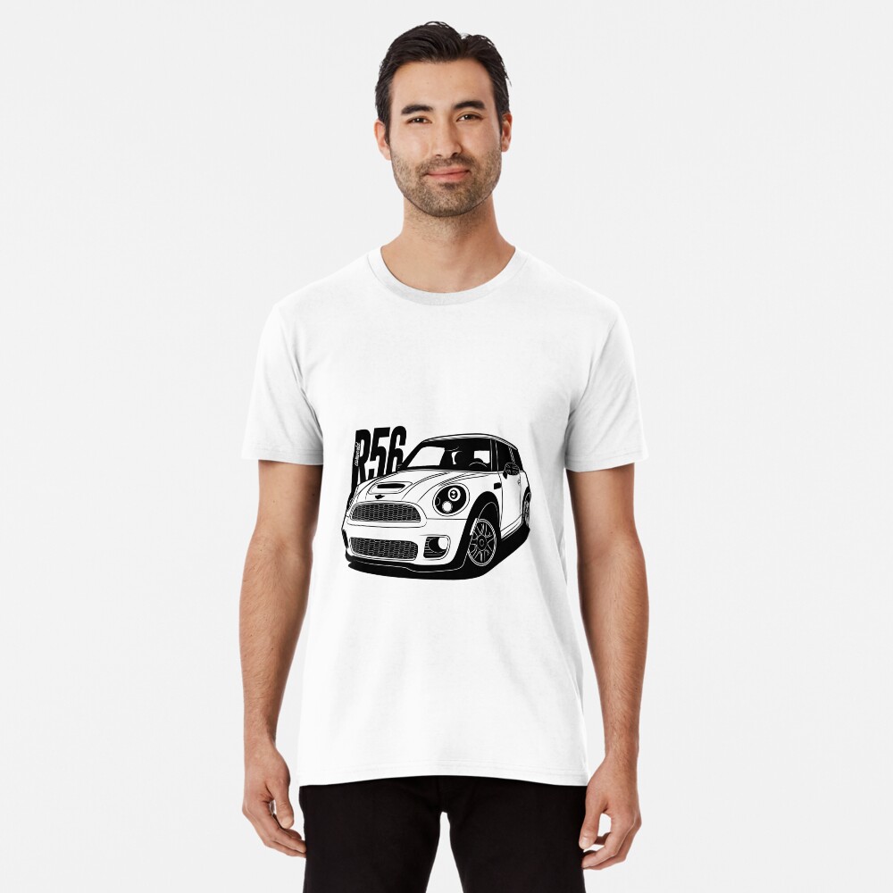 "Mini JCW R56 Best Shirt Design" Sticker for Sale by CarWorld | Redbubble