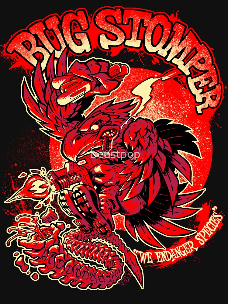 "BUG STOMPER" Essential T-Shirt for Sale by beastpop | Redbubble