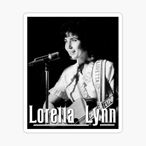 Loretta Lynn Stickers | Redbubble