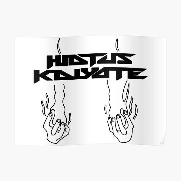 "Hiatus Kaiyote Choose Your Weapon Design (Black)" Poster for Sale by ...