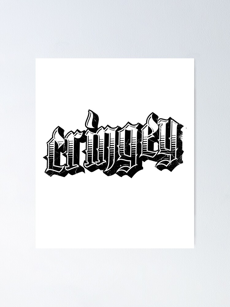 "Cringey Tattoo" Poster by BlueRockDesigns | Redbubble