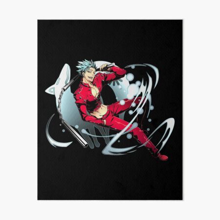 "Seven Deadly Sins Fox Sin of Greed - Ban" Art Board Print by ...