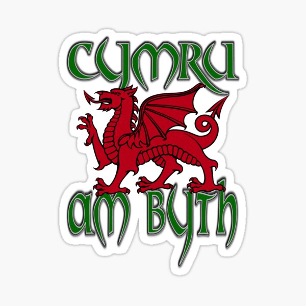 Cymru Am Byth Stickers | Redbubble