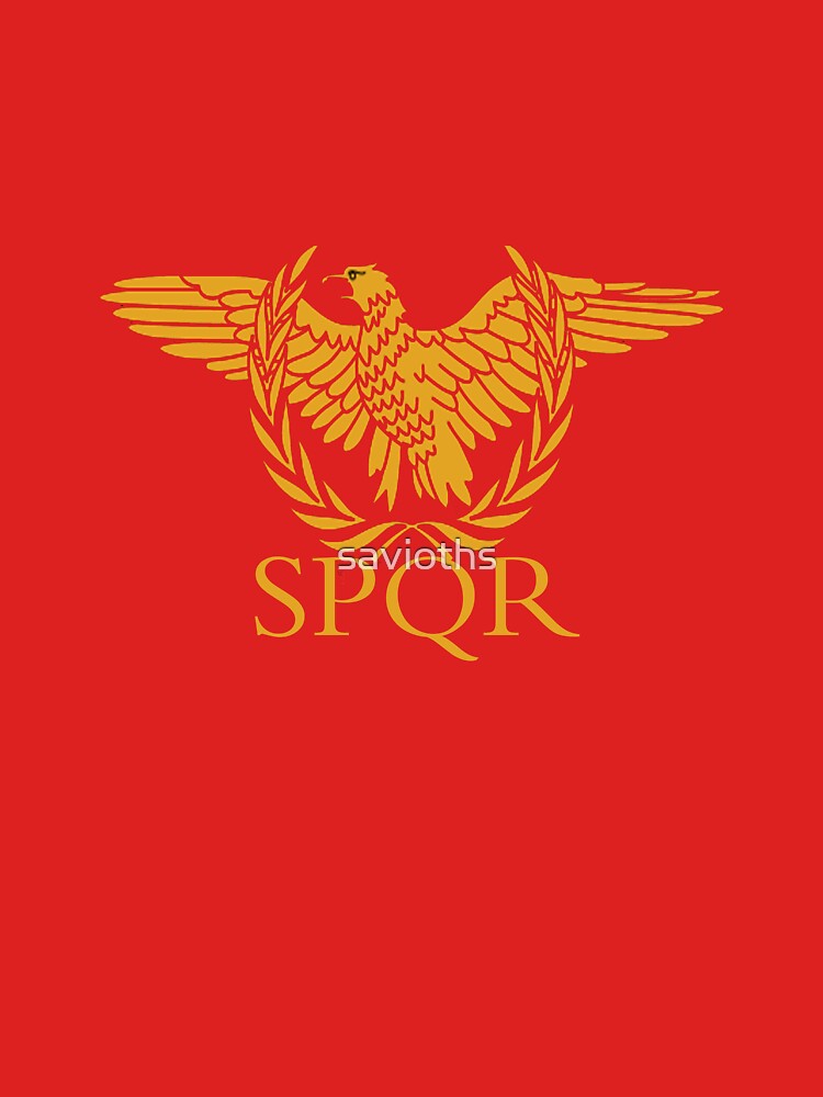 "Senatus Populusque Romanus The Senate and People of Rome" T-shirt for ...