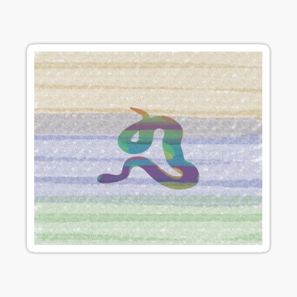 "Watercolour Snake" Sticker by HerpSVG | Redbubble