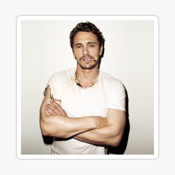 James Franco Stickers | Redbubble