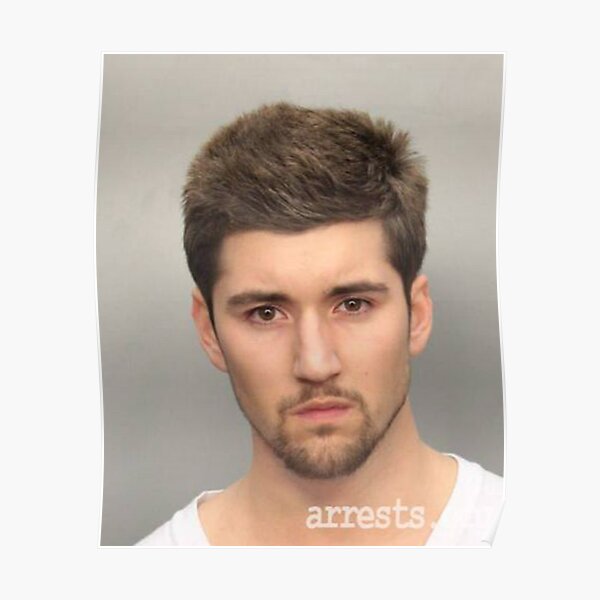 "Jeff Wittek Mugshot Merch" Poster for Sale by easybreezy1 | Redbubble
