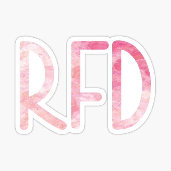 Rfd Stickers | Redbubble