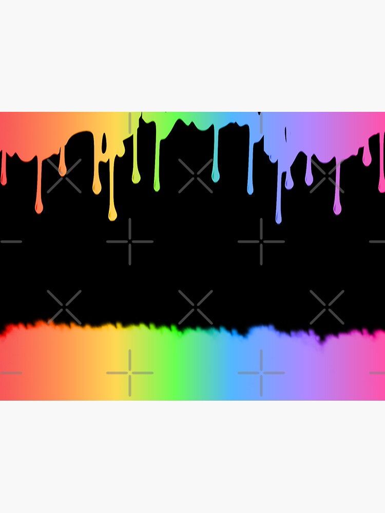 "Pastel Rainbow Paint Drip (emariephotos001)" Sticker by ...