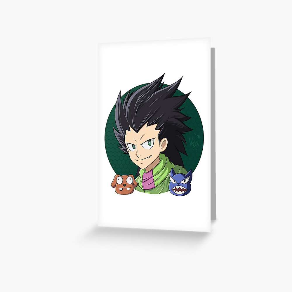 "Ken Midori from Beyblade Burst/Beyblade Burst Evolution" Greeting Card ...