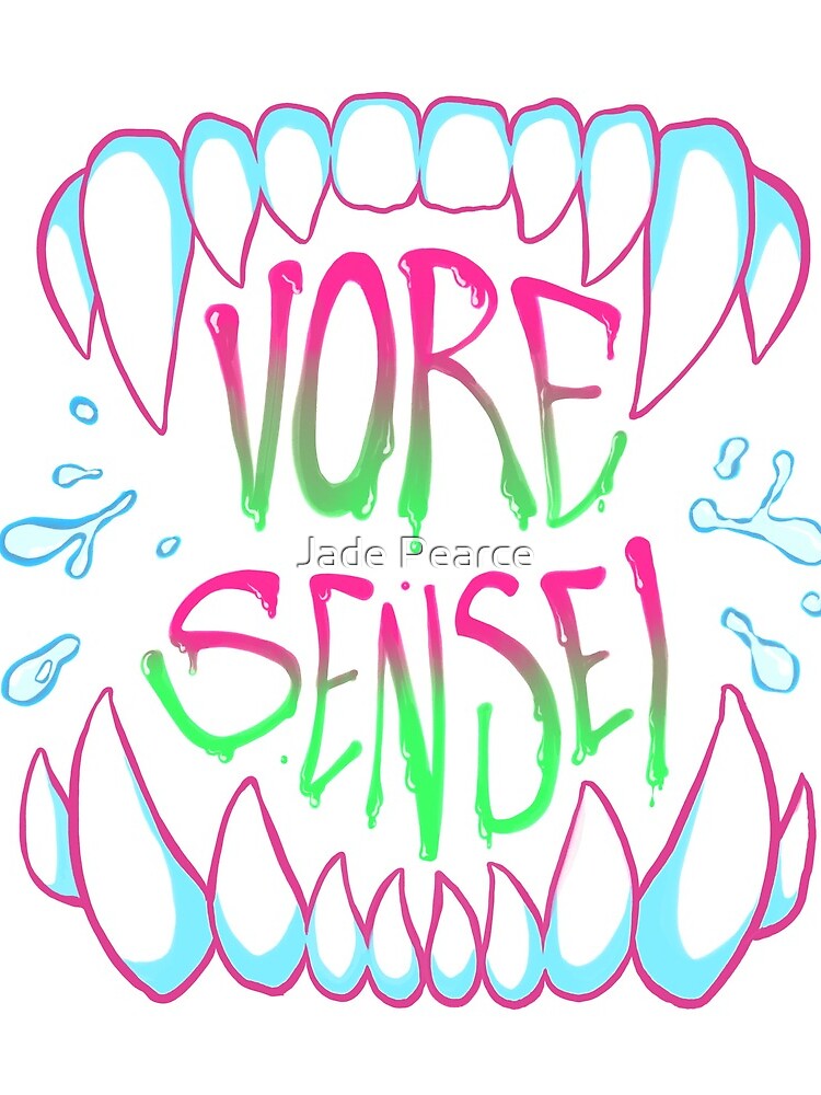 "VORE SENSEI" Drawstring Bag for Sale by Rotten-offal | Redbubble