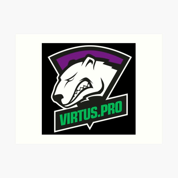 "Virtus Pro logo" Art Print for Sale by ShoeBill99 | Redbubble