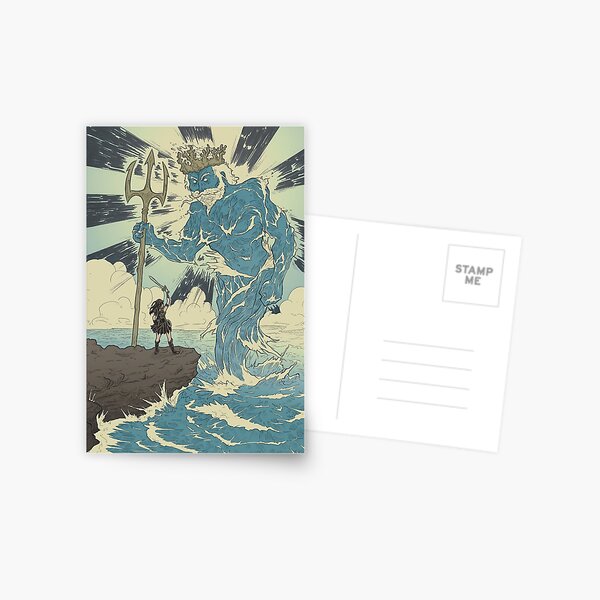 "In a Time of Ancient Gods" Postcard for Sale by Arkie Ring | Redbubble