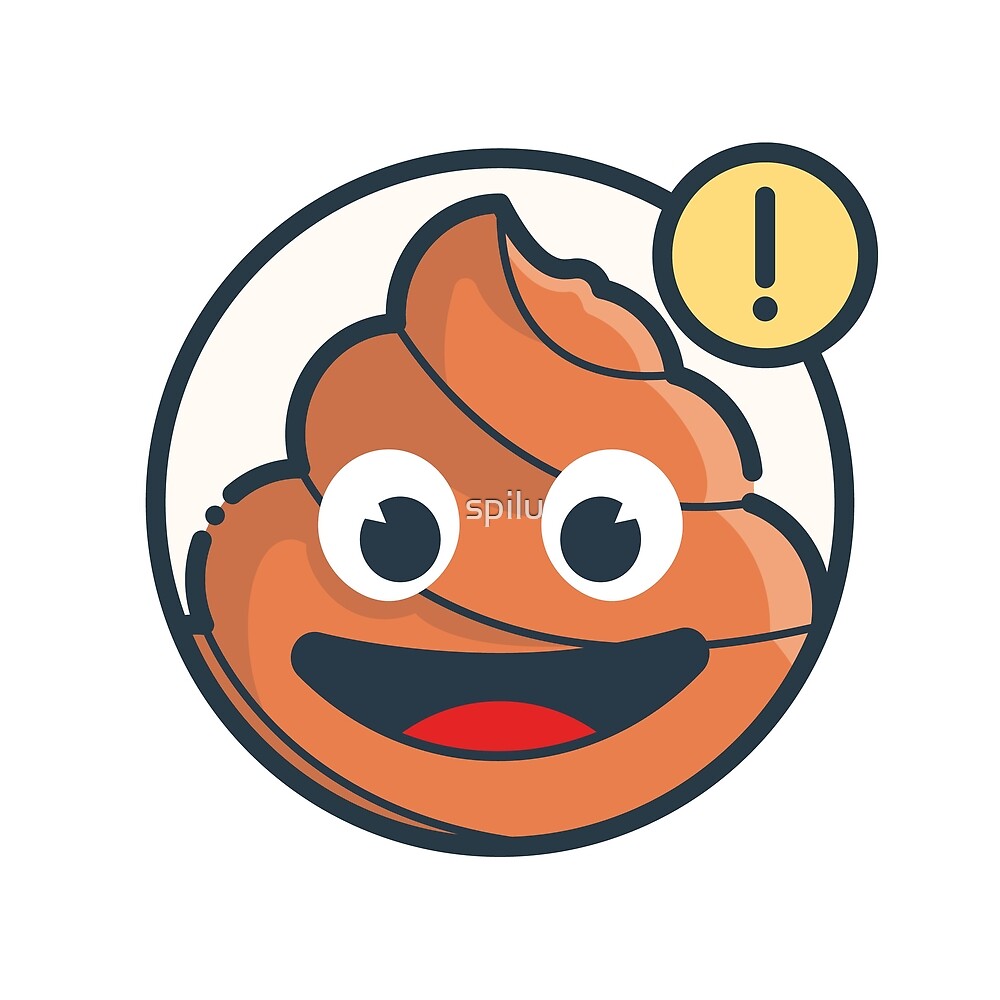 "Poop alarm!" by spilu | Redbubble
