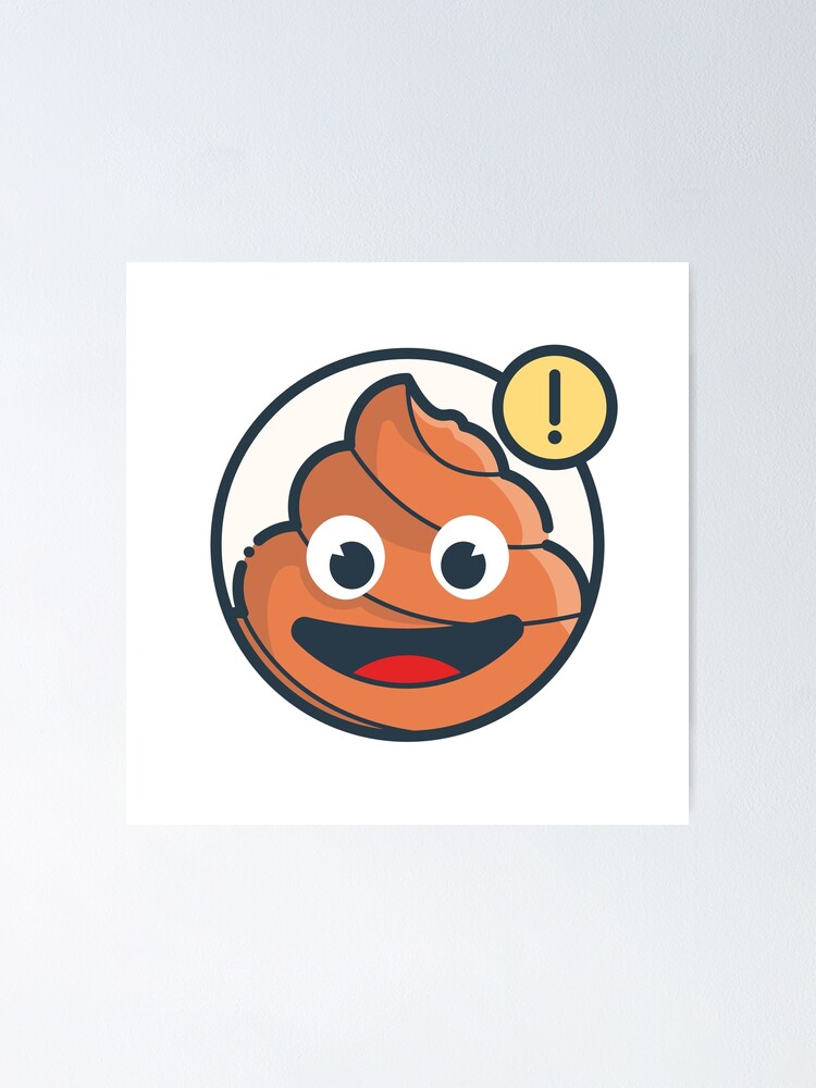 "Poop alarm!" Poster by spilu | Redbubble