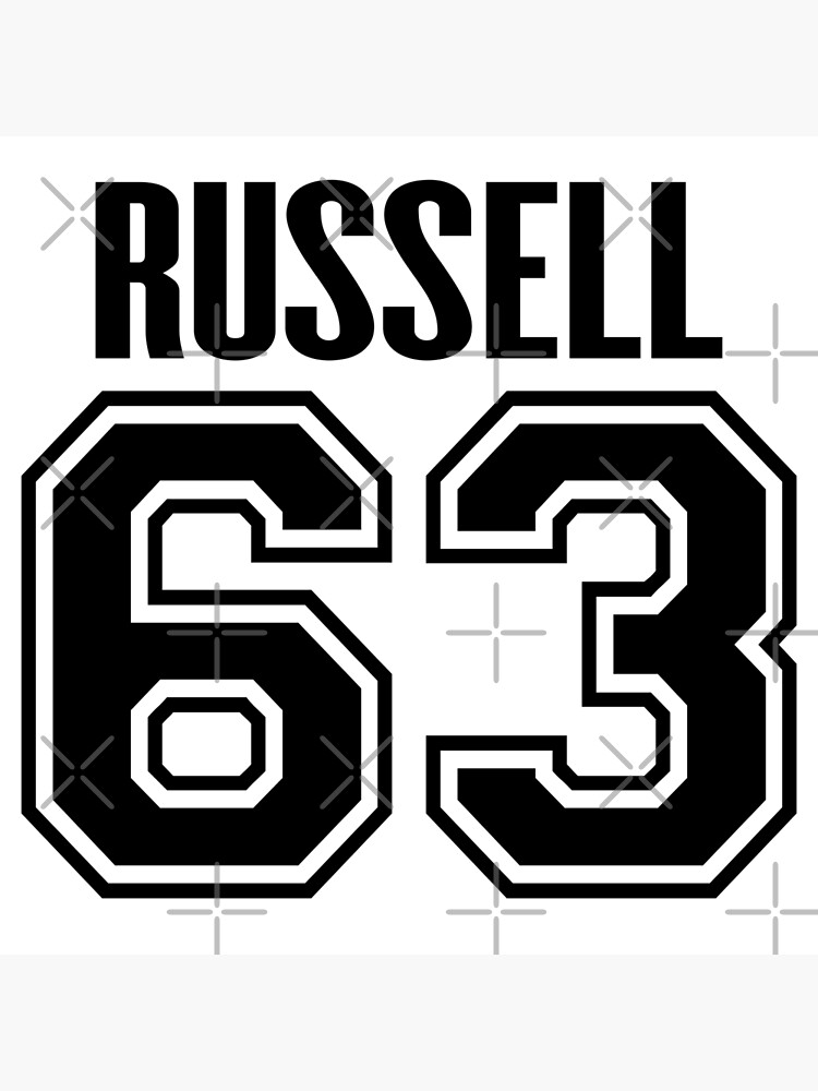 "Russell #63" Poster by 107percent | Redbubble