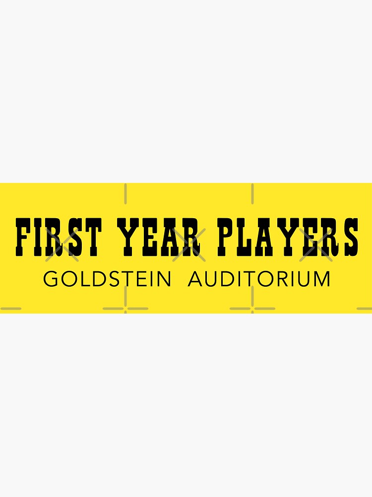 "FYP Playbill" Sticker for Sale by laurenplattman | Redbubble