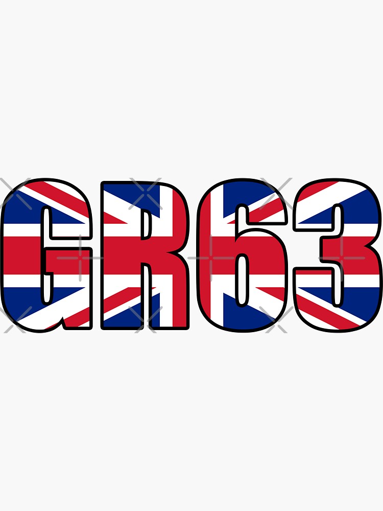 "GR63" Sticker by 107percent | Redbubble