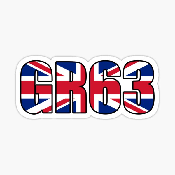 "GR63" Sticker by 107percent | Redbubble
