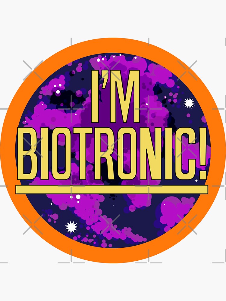 "I'm Biotronic - from 2000AD prog 2 sticker set" Sticker for Sale by ...