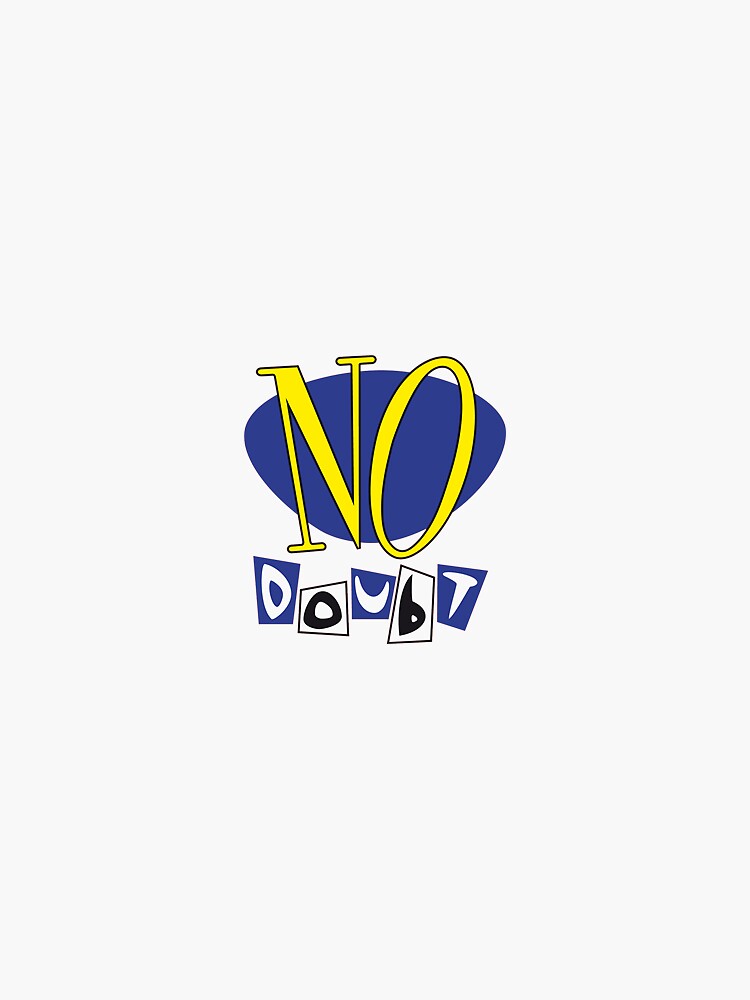 "No Doubt Retro Logo" Sticker for Sale by mcorreia | Redbubble