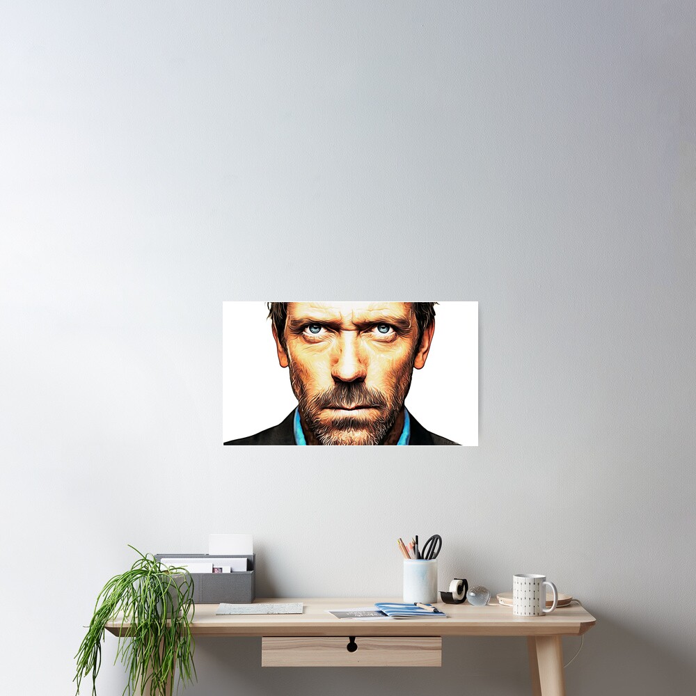 "Dr. House" Poster von Lorenzone | Redbubble