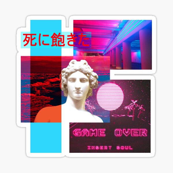 "Vaporwave Aesthetic" Sticker for Sale by Janna18 | Redbubble