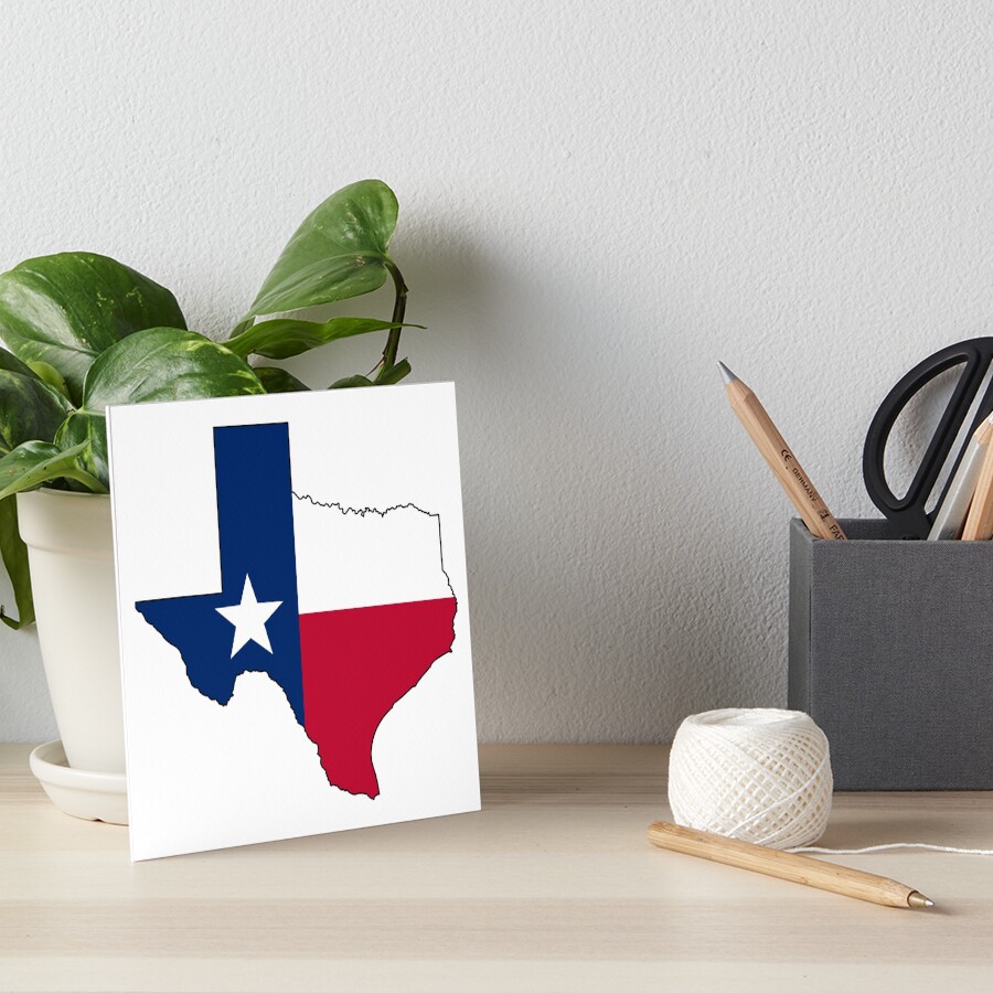 "Texas Flag" Art Board Print by somekindofguru | Redbubble