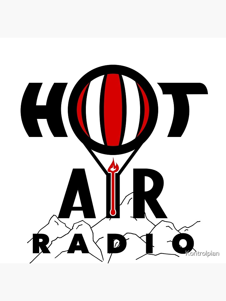 "Hot Air Radio (Logo)" Poster for Sale by Kontrolpian | Redbubble