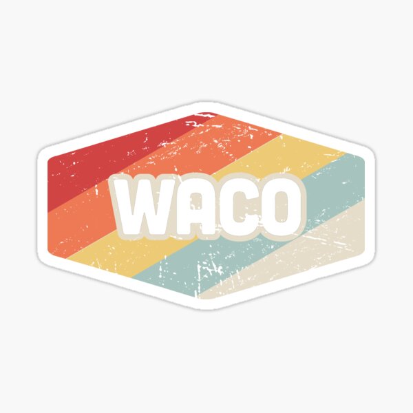 Waco Texas Stickers | Redbubble
