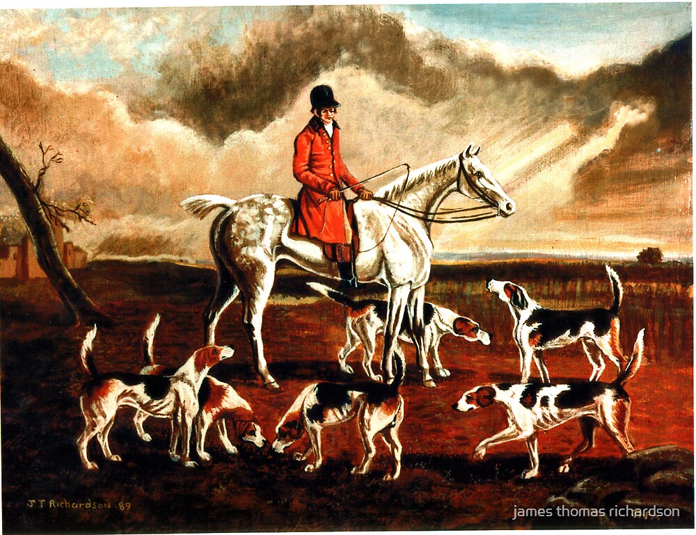 "THE EARL OF DARLINGTON nr Raby Castle" by james thomas richardson ...