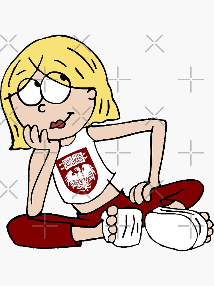 "UCHICAGO LIZZIE" Sticker for Sale by christikdesigns | Redbubble