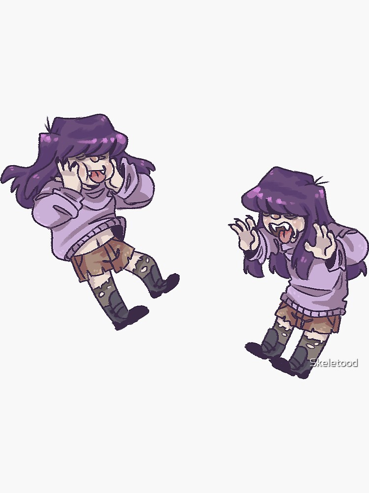 "Vicky!" Sticker by Skeletood | Redbubble