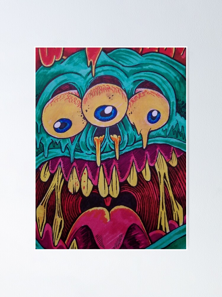 "The Unreal Is Real (unrealistic)" Poster by KkomicKidd | Redbubble