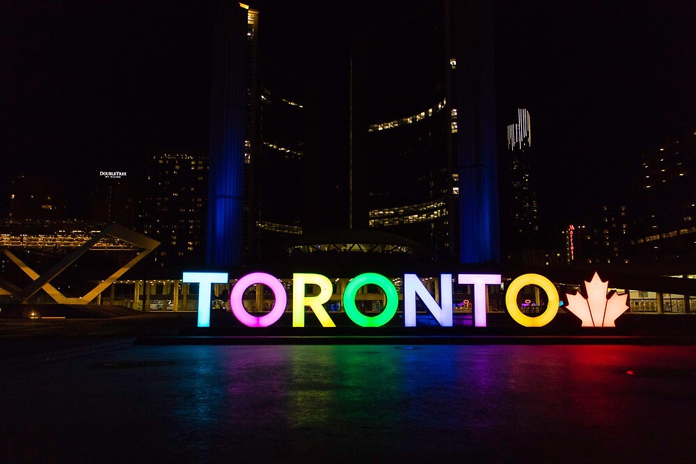 "3D Toronto Sign" by Doggish Apparel | Redbubble
