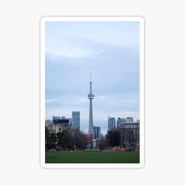 "CN Tower" Sticker for Sale by fionaviaje | Redbubble