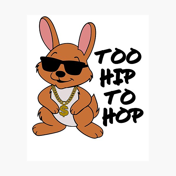 Hip Hop Bunny Rabbit Cute Easter Hip Easter Hop Easter Bunny Easter ...