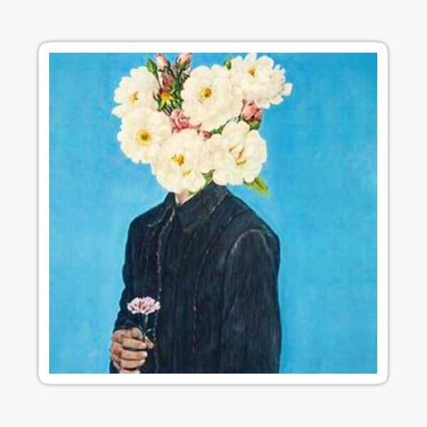 "Flower boy" Sticker by shadowlovr | Redbubble