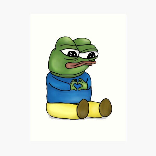 Pepe Valentine Art Prints | Redbubble