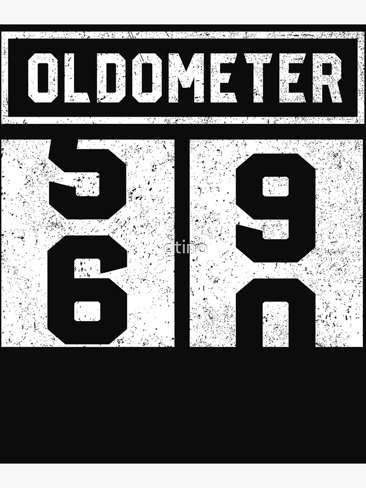 "Oldometer - Oldo meter" Poster by dtino | Redbubble