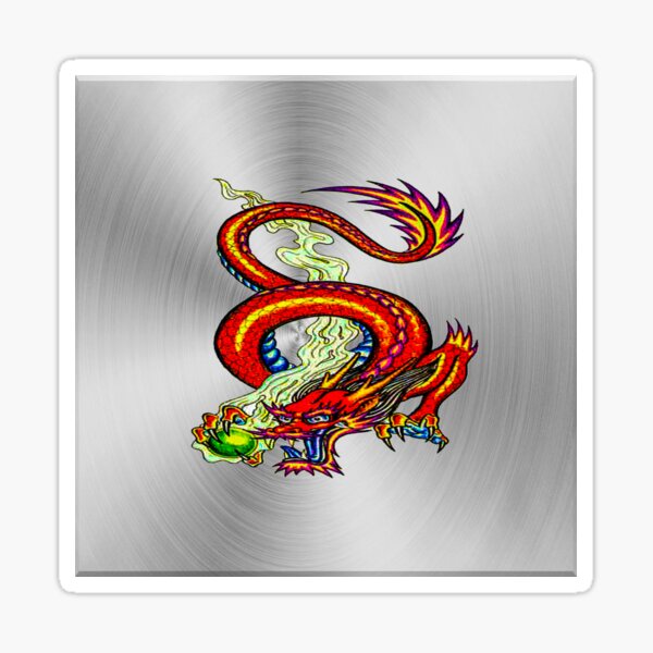 "fwc 0351 tatoo Dragon" Sticker for Sale by fwc-usa-company | Redbubble