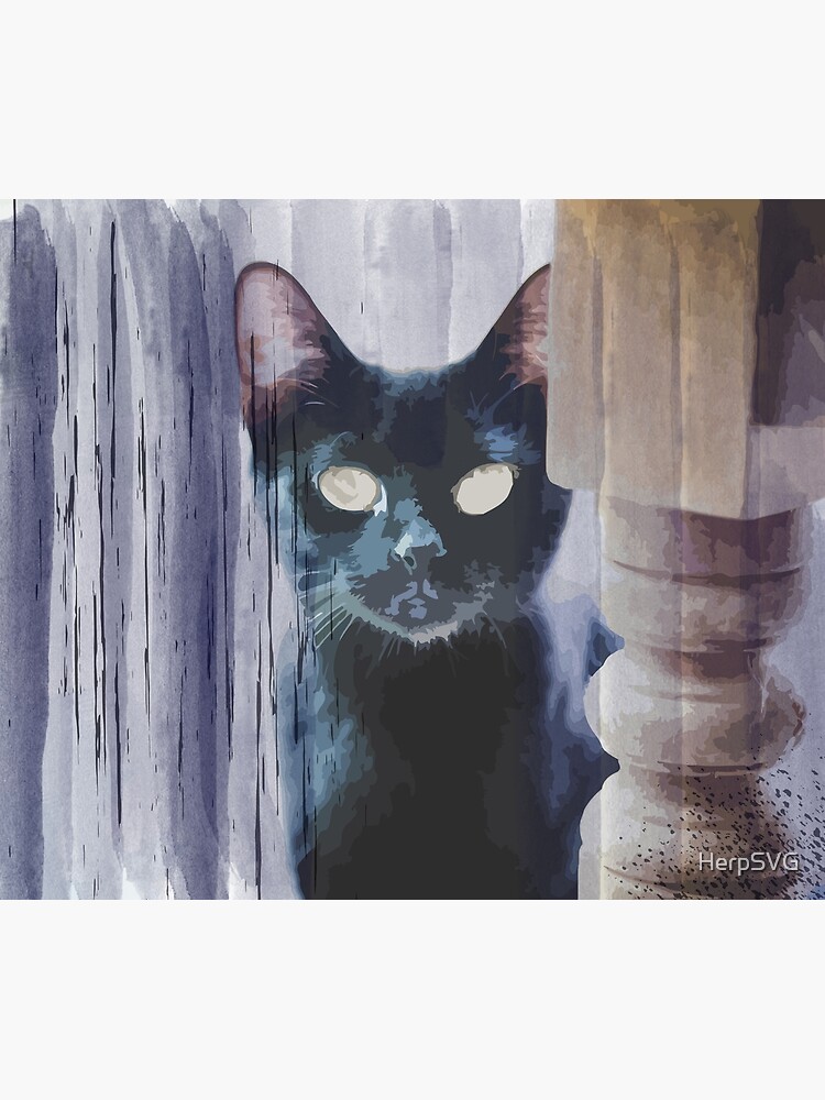 "Soul Cat" Poster for Sale by HerpSVG | Redbubble