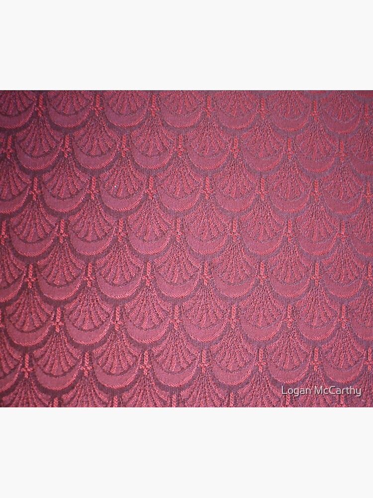 "Fancy Red Fabric" Poster by LOGANMCCARTHY | Redbubble